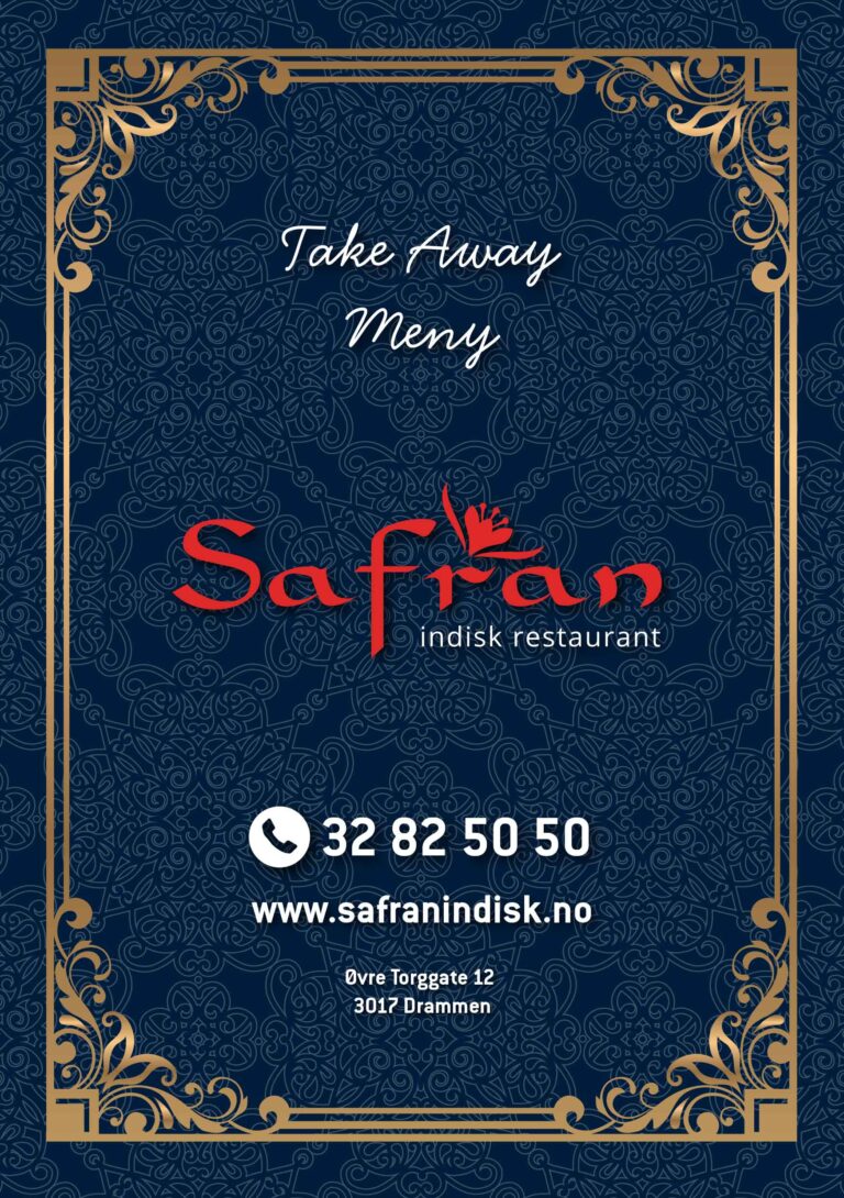 Safran | Take Away Menu